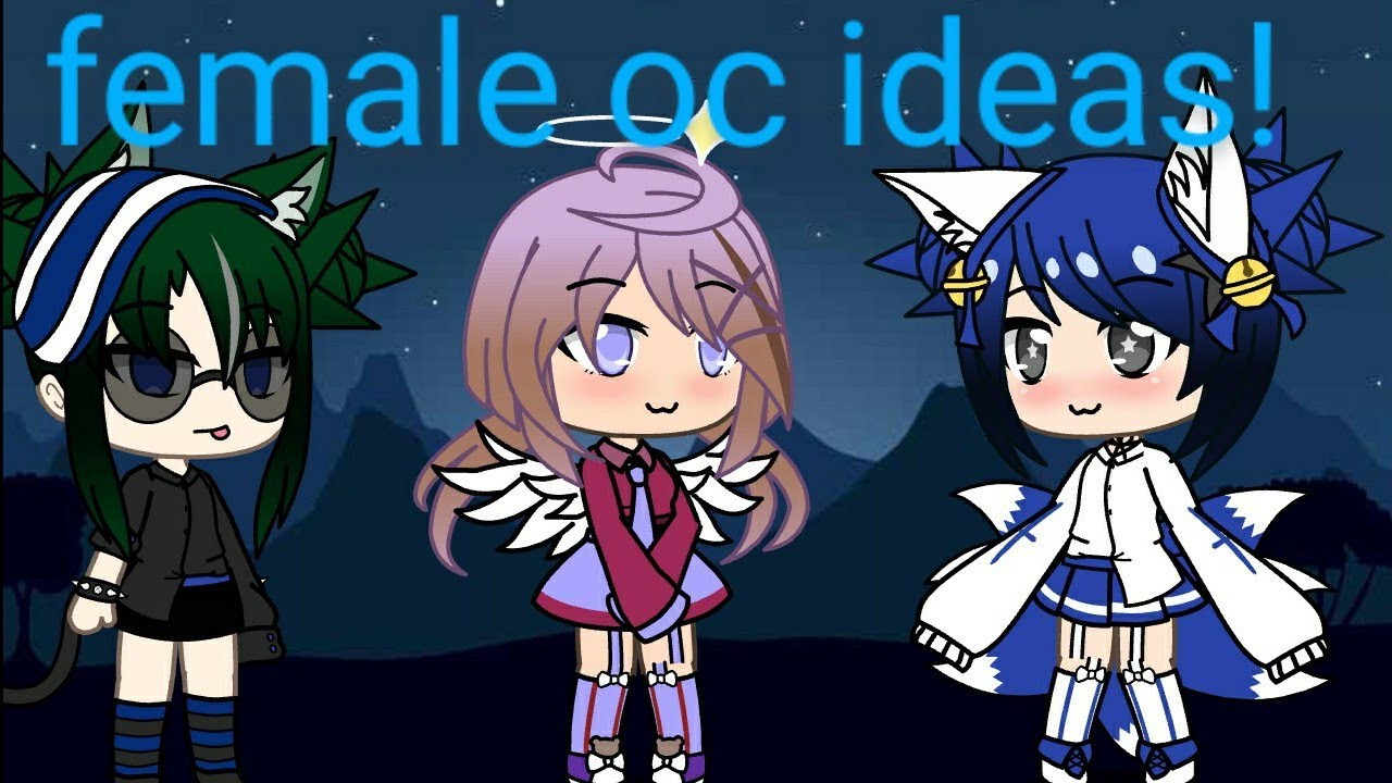 3 girl oc ideas (lazy) - YouTube