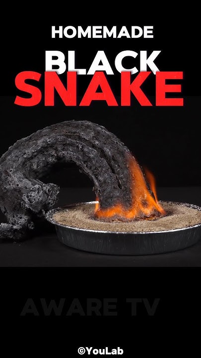 Homemade Black Snake - YouTube