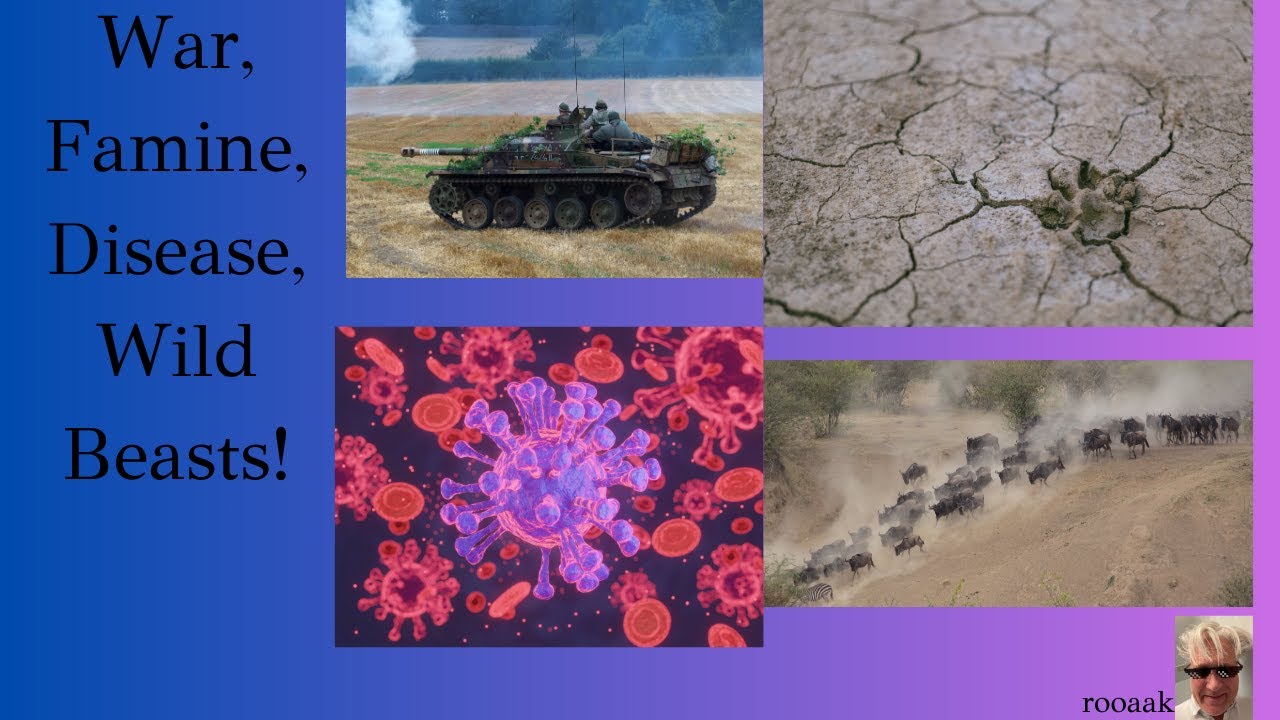 War, Famine, Disease and Wild Beasts! - YouTube