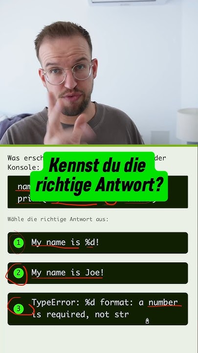 Kannst du die Python-Aufgabe lösen? #programmieren #pythontutorial #coding - YouTube