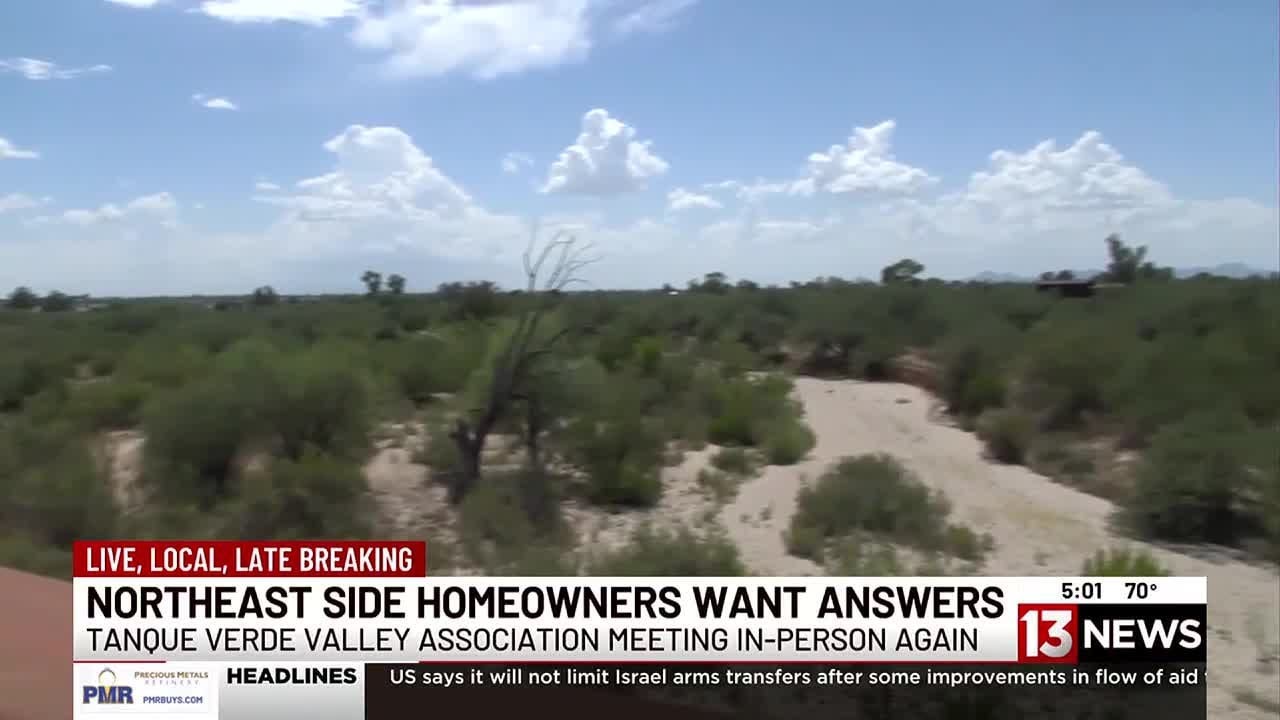 Tanque Verde Valley Association resumes in-person meetings - YouTube