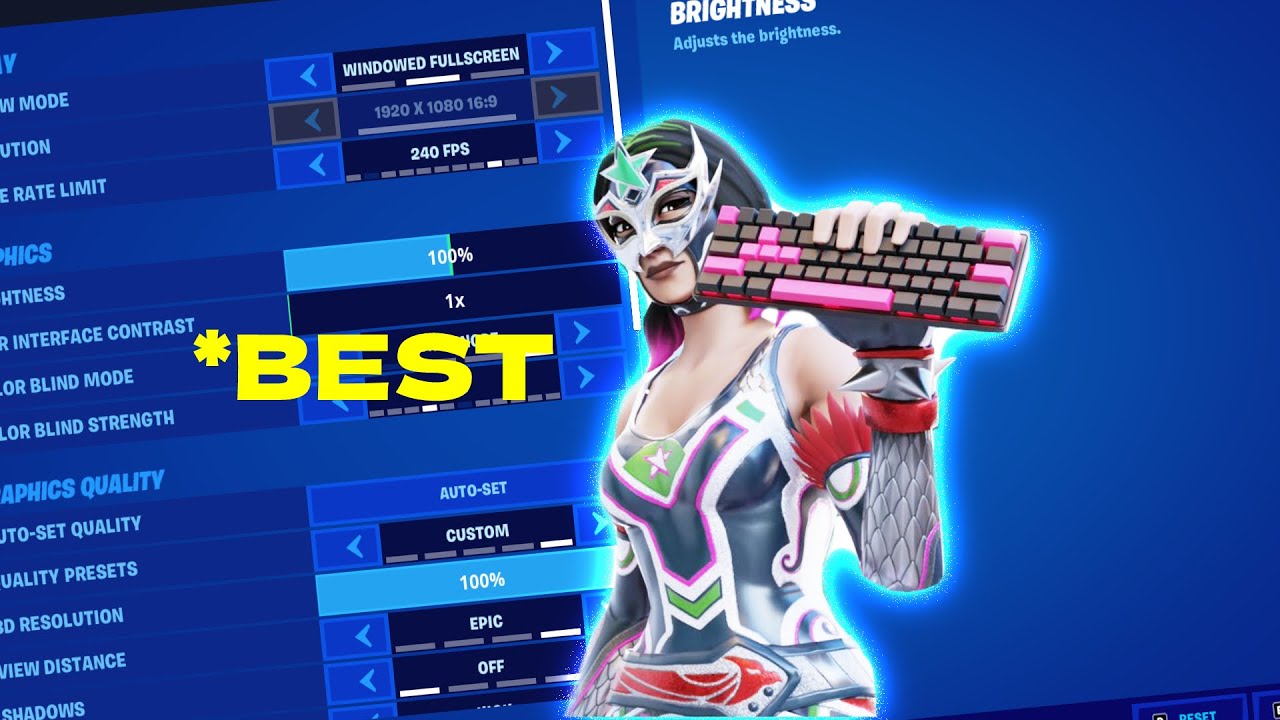 The *BEST* Keyboard And Mouse Settings For Beginners - YouTube