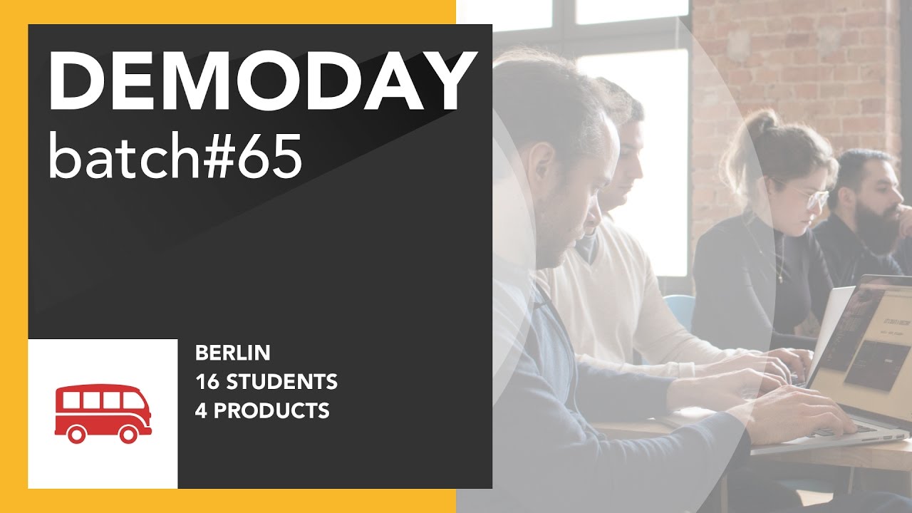 Le Wagon DemoDay - Batch #65 - Berlin - YouTube