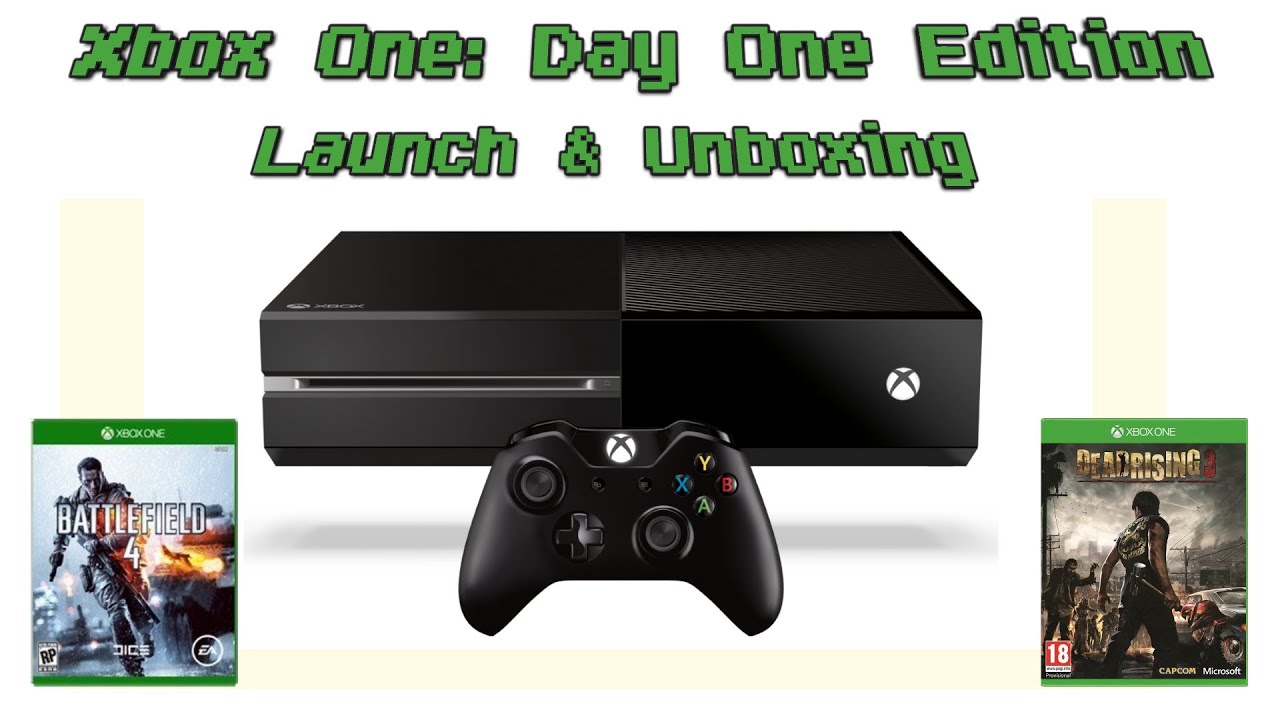 Xbox One: Day One Edition Launching + Unboxing - YouTube