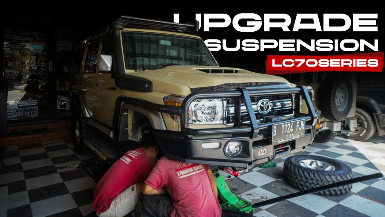 Upgrade Suspension LC70 Series - YouTube