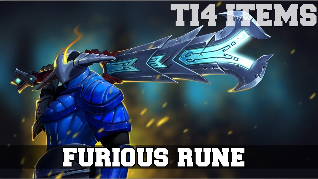Dota 2 Items : Sven - Furious Rune - YouTube