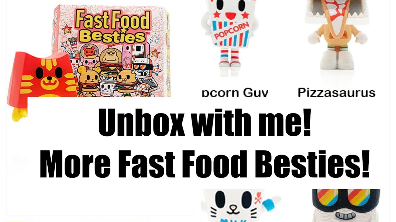 Let’s Open Some Tokidoki Fast Food Besties Blind Boxes! #tokidoki # ...