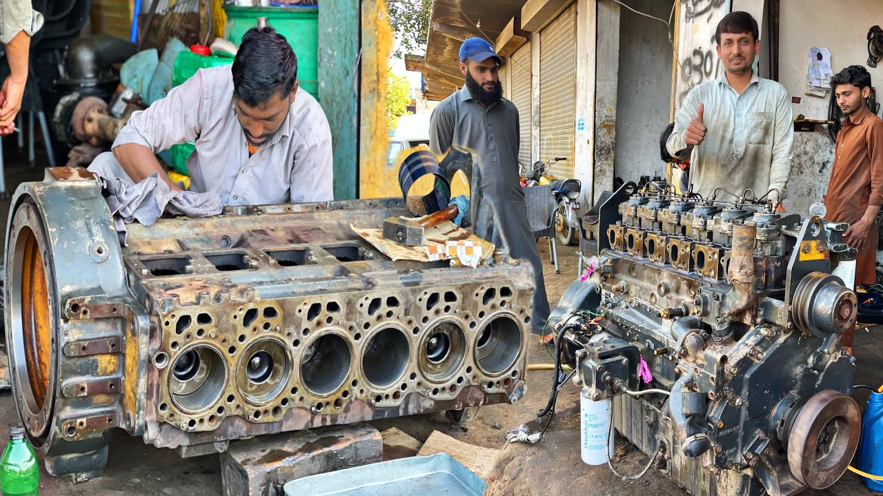 Amazing & World Best Process Of Engine Generator Repairing Efficiently ...