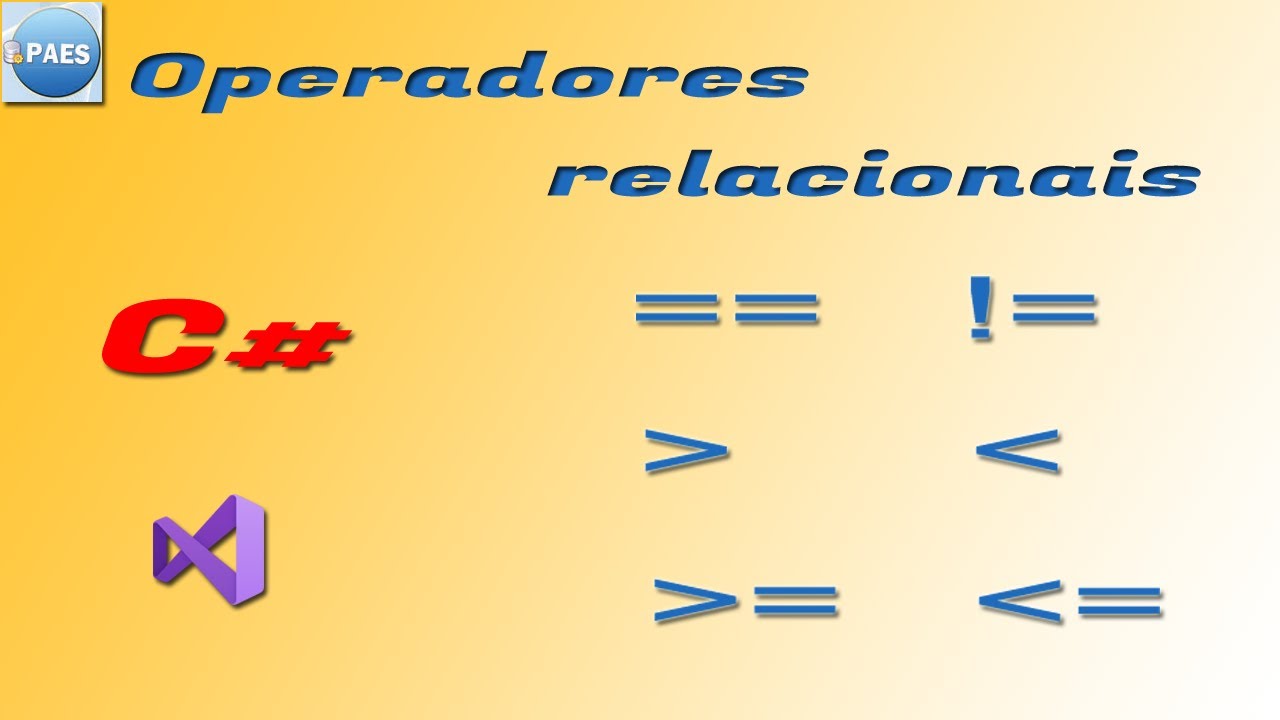 C#, tipo lógico e os operadores relacionais - Introdução ao Csharp ...