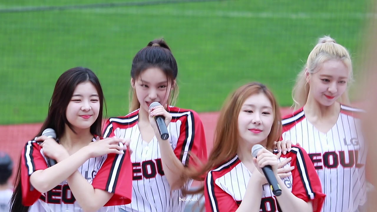 190908 잠실야구장 ICY 있지(ITZY) 예지(YEJI) 직캠 - YouTube