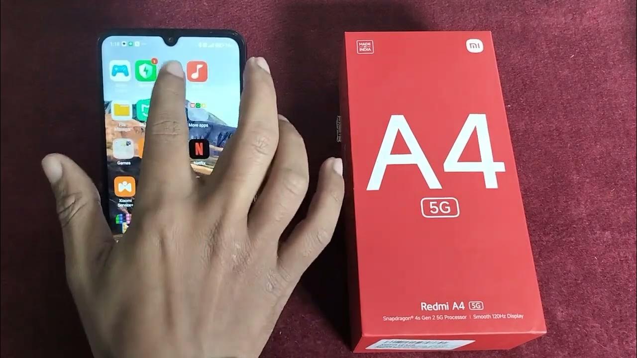 How To see Data usage in Redmi A4 5G || Redmi me Data usage kaise dekhe - YouTube