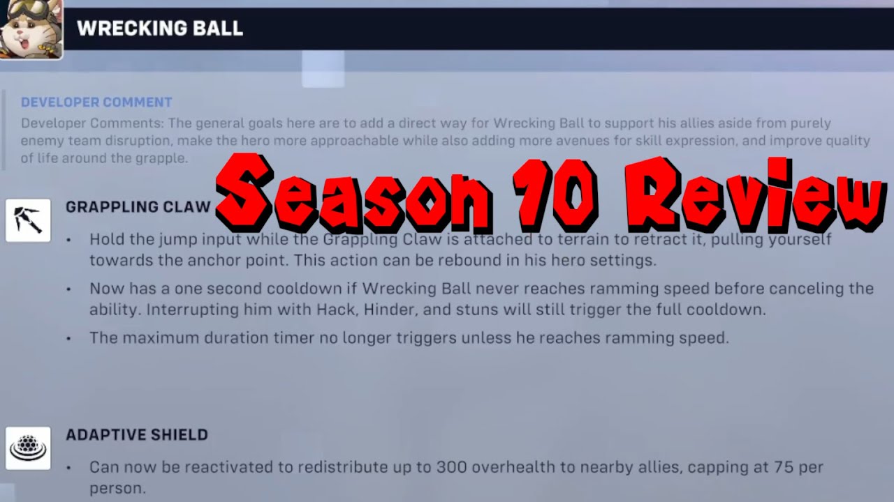 OW2 Season 10 Patch Notes Review - YouTube