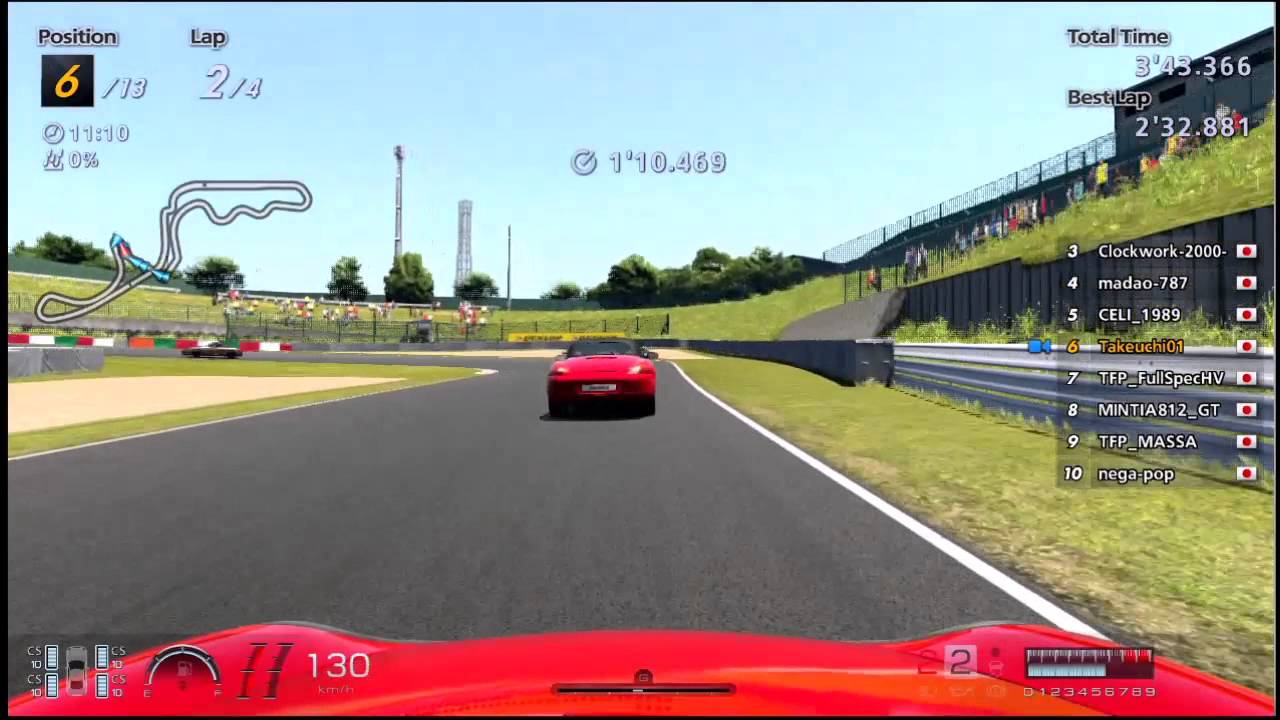 GT6 - Best Online Race - RUF3400S'00 (One make) - YouTube