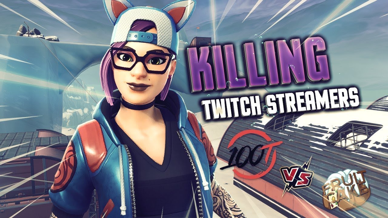 KILLING FAMOUS TWITCH STREAMERS!! (100T Member... & Chance Sutton ...