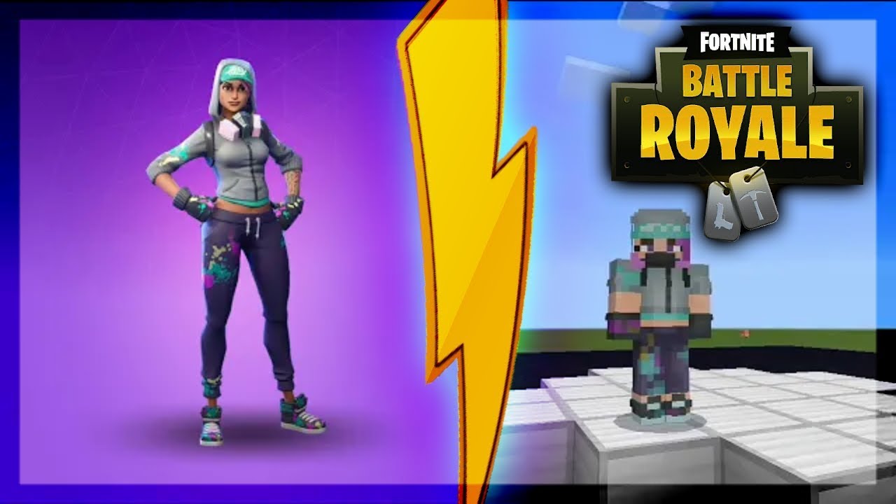 NUEVOS SKIN PACK DE FORTNITE PARA MINECRAFT PE 1.5 Y 1.6 - YouTube