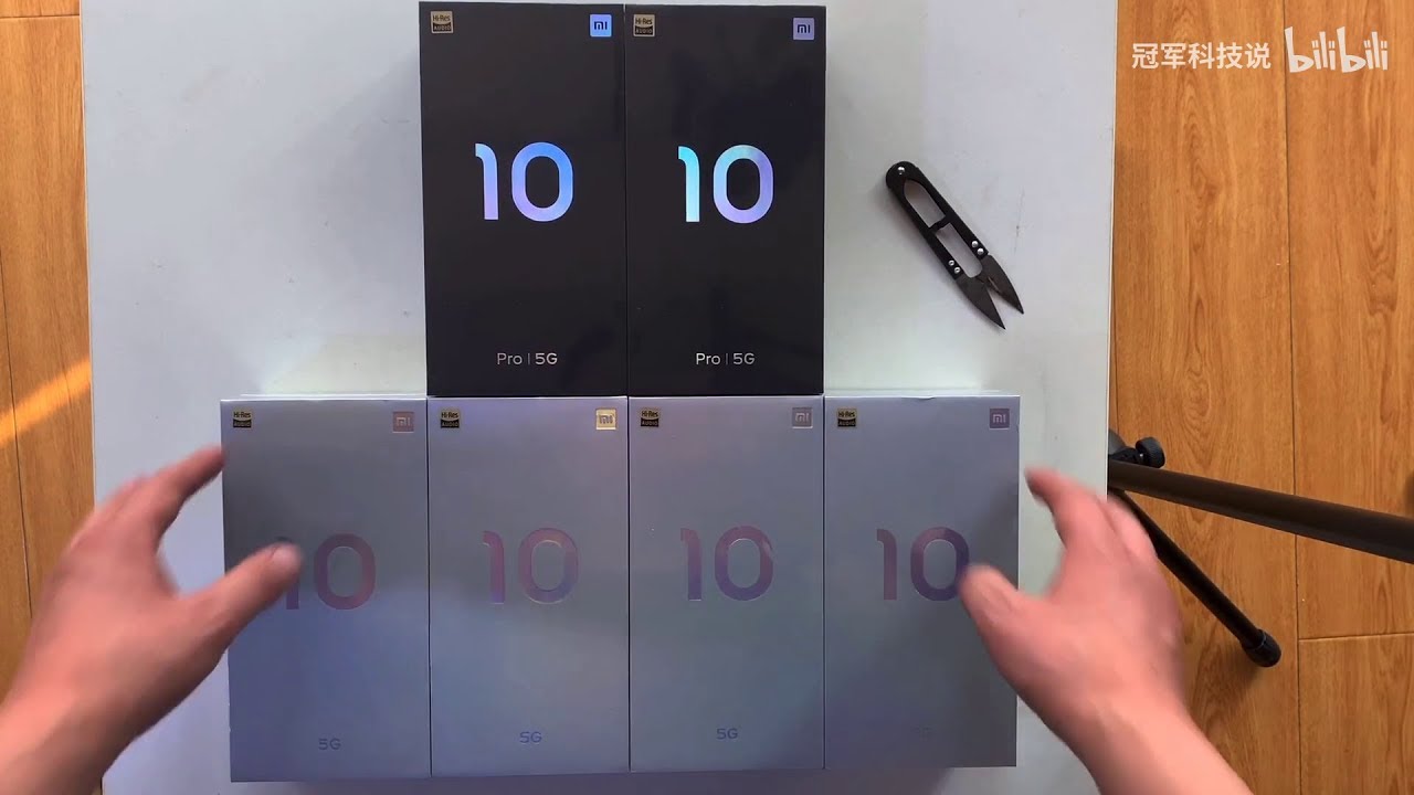 Xiaomi Mi 10 & Mi 10 Pro - All Color Unboxing - YouTube