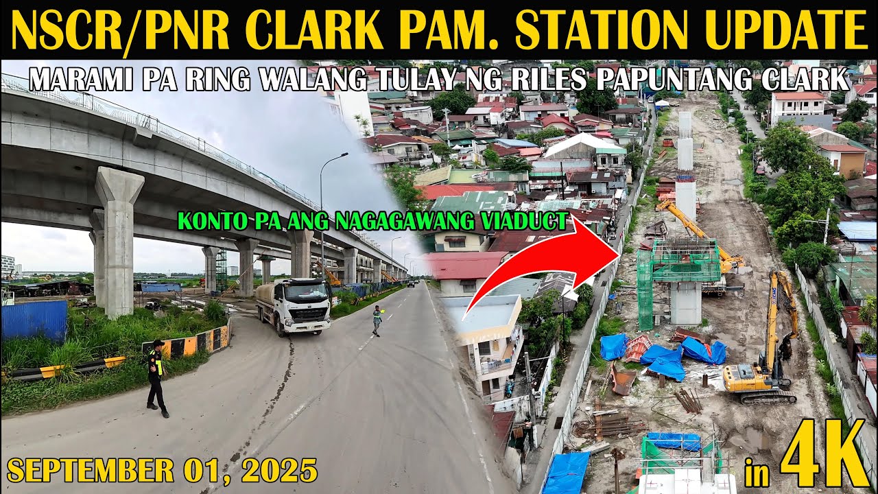 PNR NSCR - CLARK TRAIN STATION UPDATE - CALAMBA TO NEW CLARK CITY TRAIN ...