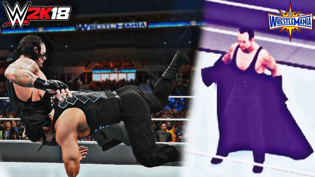 WWE 2K18: Roman Reigns defeats The Undertaker! (Wrestlemania 33) - YouTube
