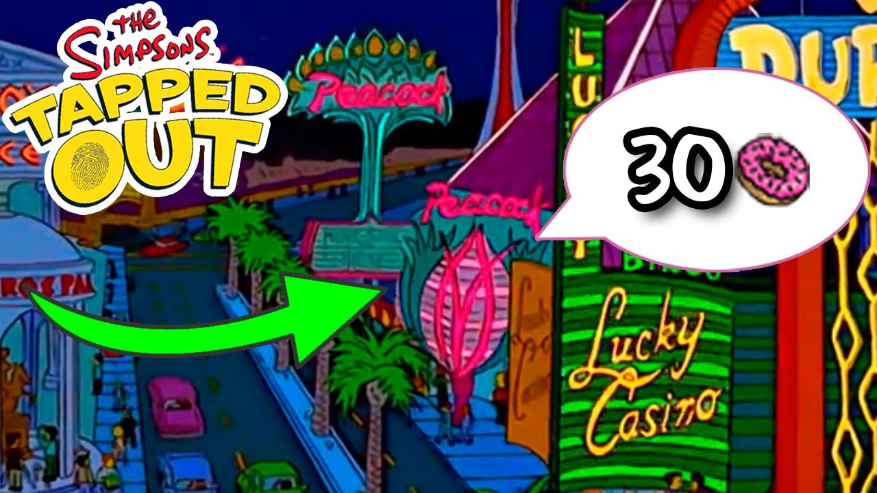 The Simpsons: Tapped Out - Peacock Lounge - YouTube