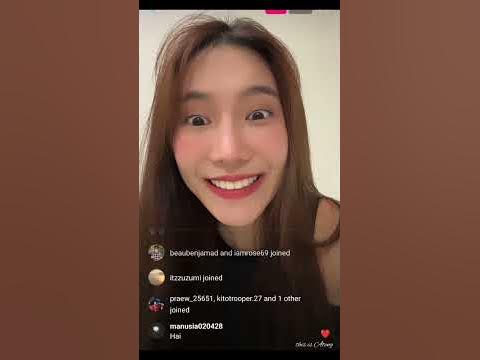 Oaey Ponchanok IG Live - 24/03/2023 - YouTube