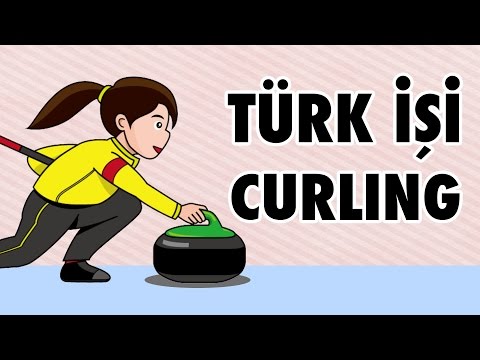 Kuru Buzla Türk İşi Curling Oynadık