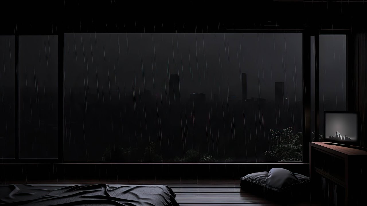 Deep Rain 💧 Rain Lofi 🌧 Rain Sounds Relax/Sleep/Healing [ Lofi Rain ...