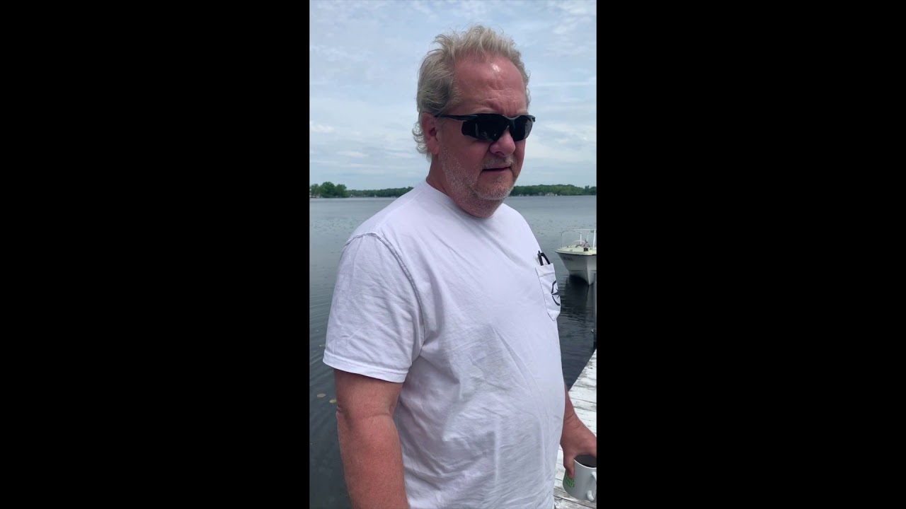 Chuck Perricone "5 to 6 inches" of Muck Removed - YouTube