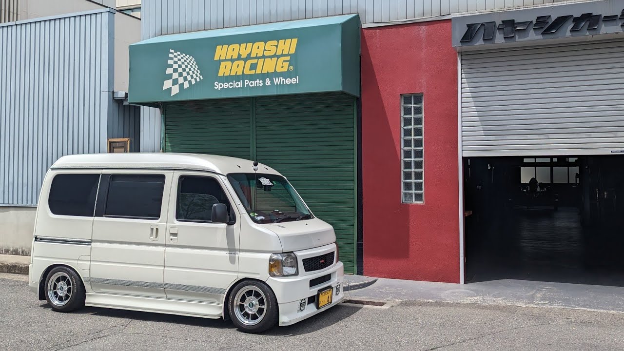 Let's Go！HAYASHI★RACING in HONDA HM-3 【ハヤシレーシング】STREET WHEEL OSAKA ...