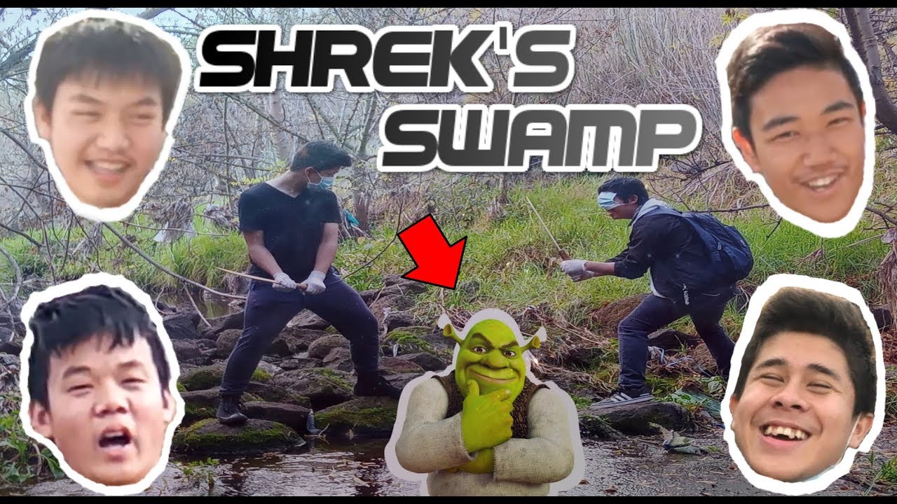 We Got SPOOKED In Shrek's Swamp (SEWER TUNNEL ADVENTURE) - YouTube