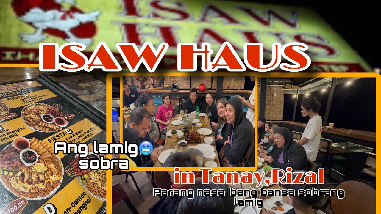 ISAW HAUS | TANAY,RIZAL | Sobrang lamig grabe🥶parang nasa Japan kana!🥶🥶 ...