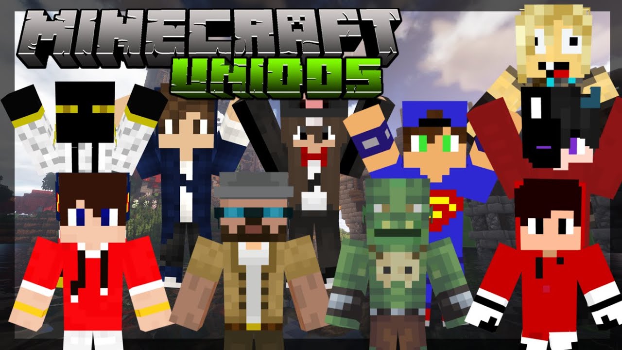 A GRANDE AVENTURA EM CONJUNTO - Minecraft Unidos #01 - YouTube