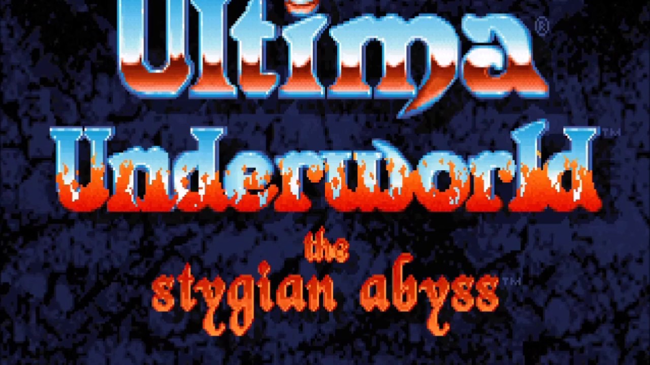 Ultima Underworld - Intro/Opening (Roland MT-32) PC MS-DOS Game, 1992 ...