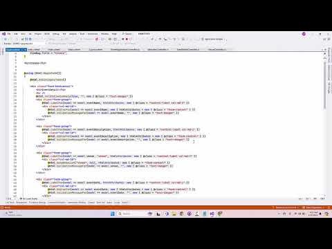 ASP.NET Web app MVC - Entity Framework - #3 Scaffolding - YouTube