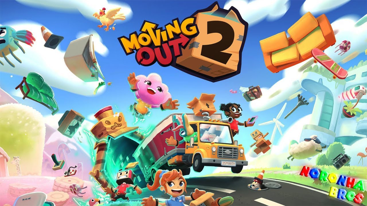 MOVING OUT 2 - EI QUER NOSSA AJUDA NA MUDANÇA ? # PLAYSTATION 4 ...