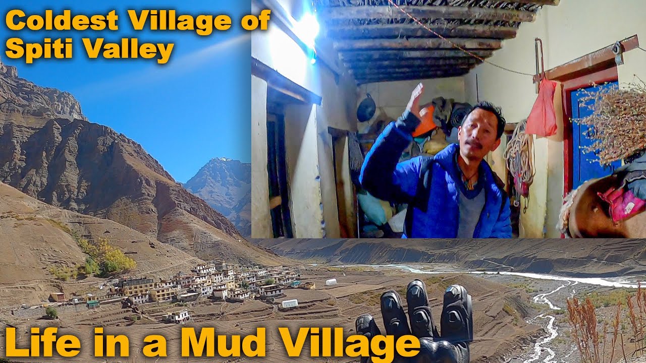 Life in a Most Coldest and Remote Mud Village Pin valley in Spiti ...
