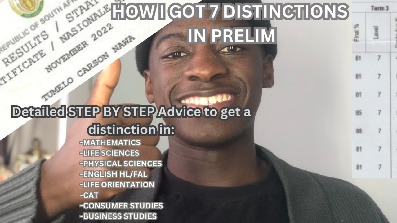 HOW TO GET 7 DISTINCTIONS IN 2025 FINAL AND PRELIM EXAMS - YouTube