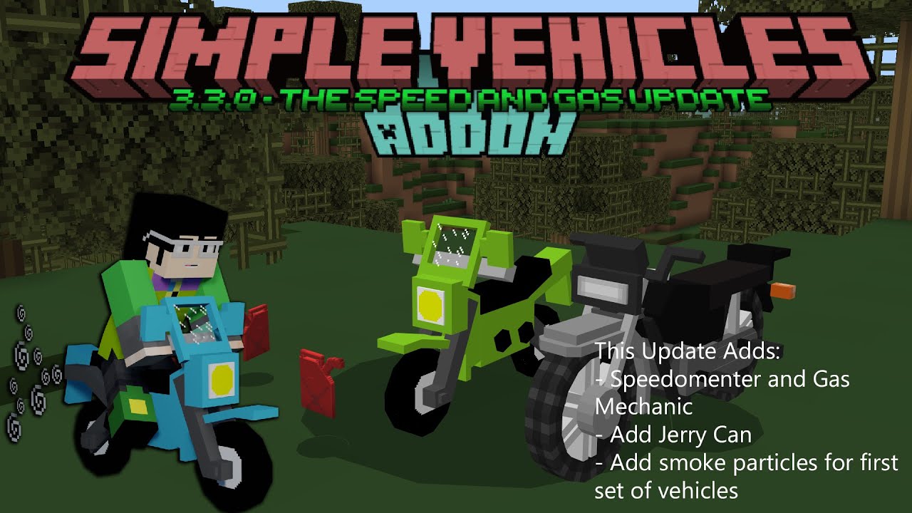Simple Vehicles Addon Version 3.3.0 - The Speed and Gas Update - YouTube