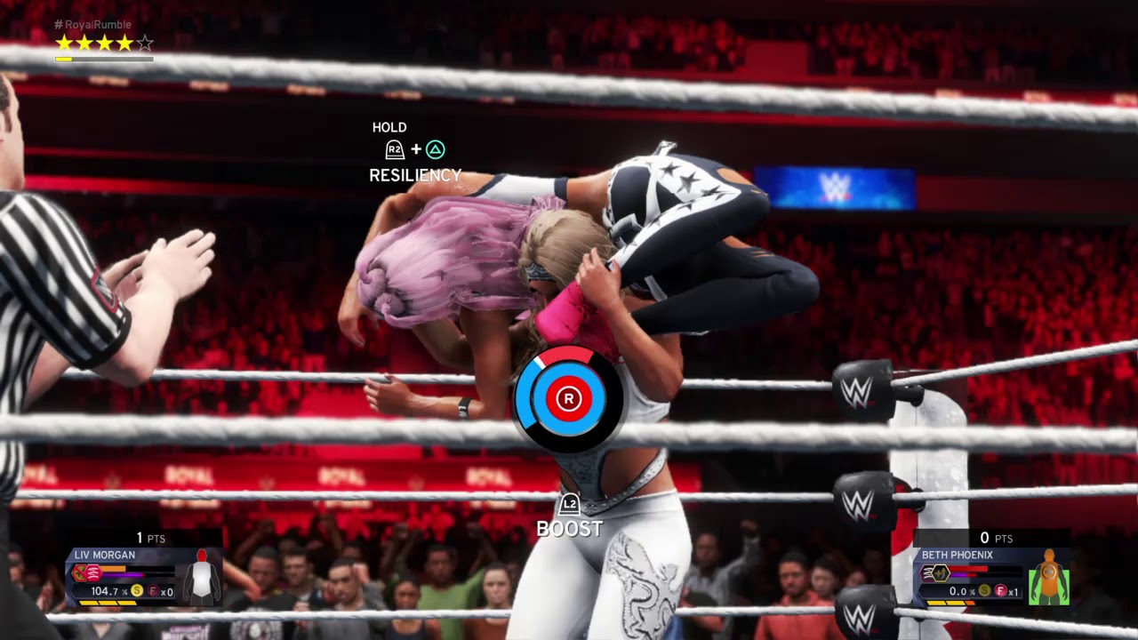 WWE 2K20 Gameplay - Liv Morgan vs. Beth Phoenix - YouTube