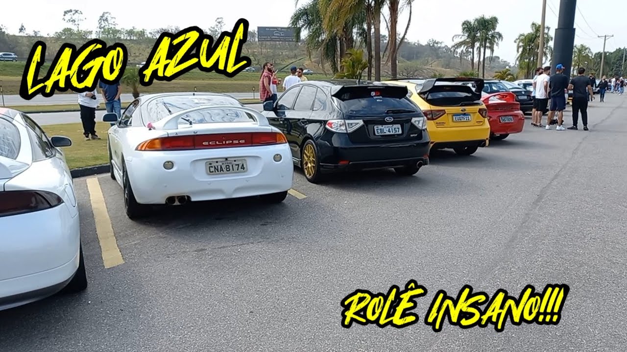 ENCONTRO DE CARROS POSTO LAGO AZUL - YouTube