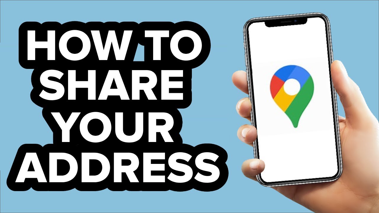 How to share your address through Google Maps (2022) - YouTube