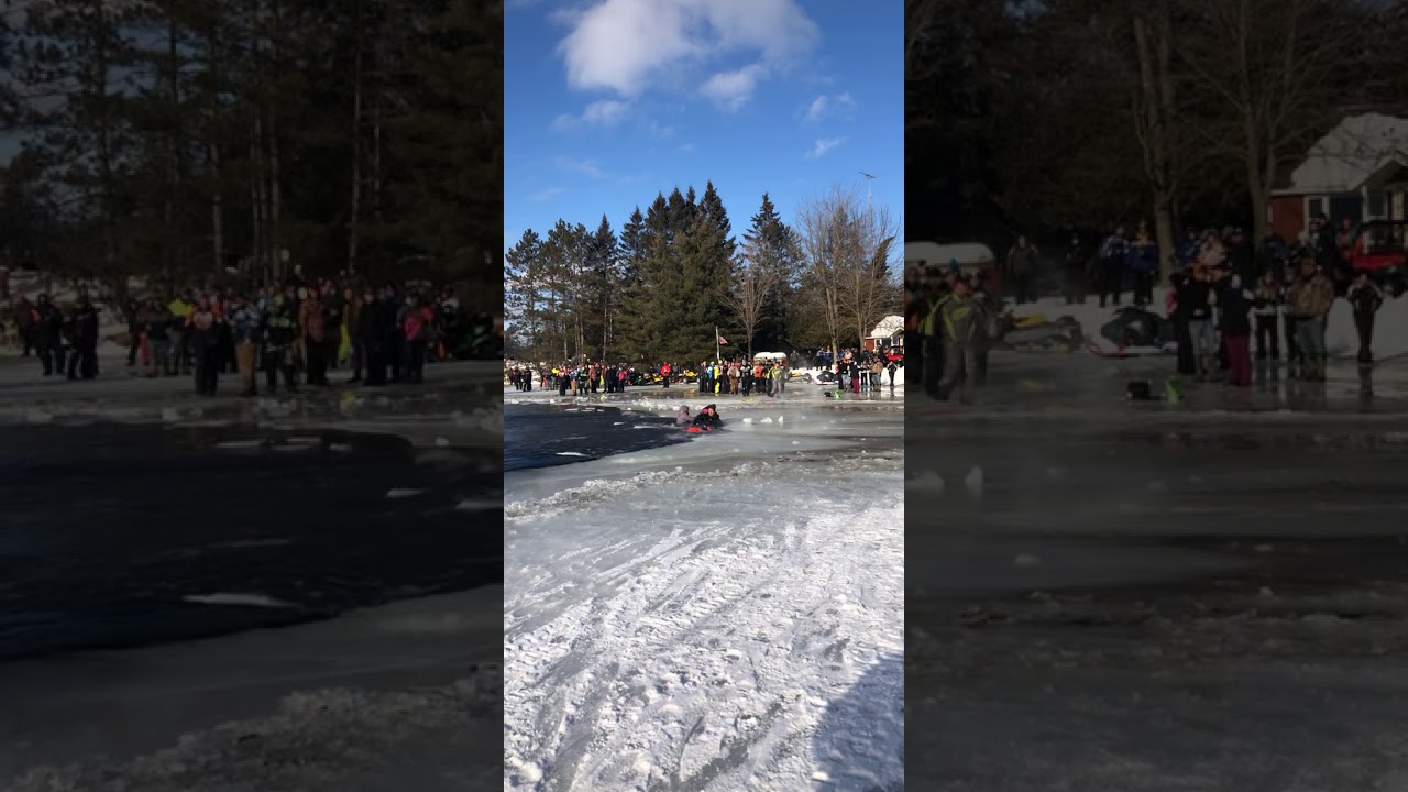 Pickerel lake Jumpin 2020, what not to do - YouTube