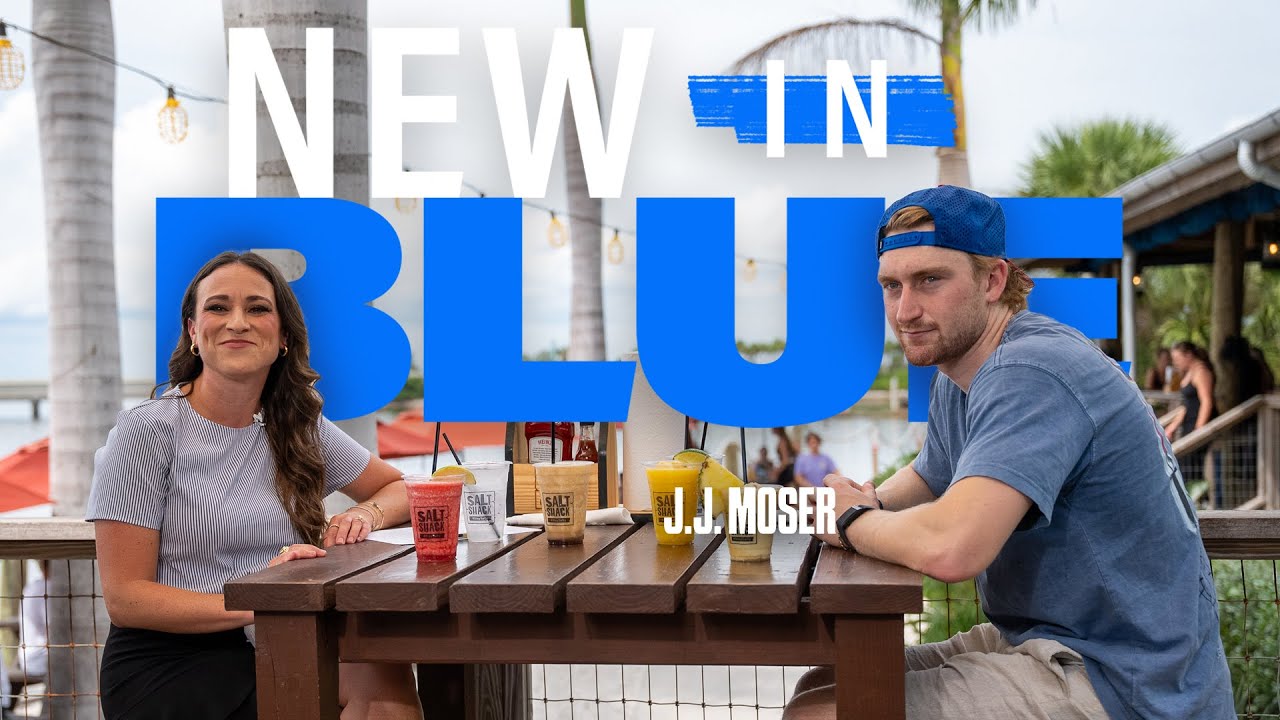 New in Blue | J.J. Moser ⚡ - YouTube