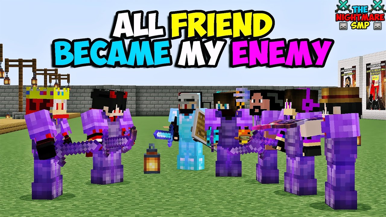 I Began WAR on my OWN Minecraft SMP Server | Nightmare SMP Season 2 ...