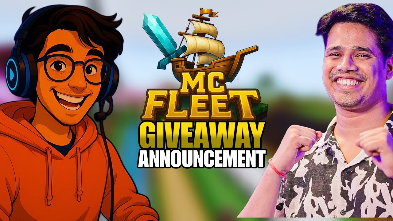 Biggest Trading Hall In McFleet SMP | Day 7 | Minecraft Live | Giveaway ...