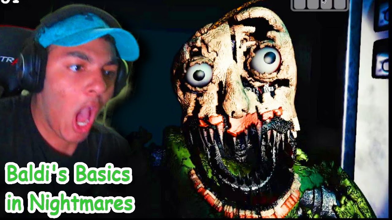 BALDI + FNAF = NIGHTMARE FUEL | Baldi's Basics in Nightmares - YouTube