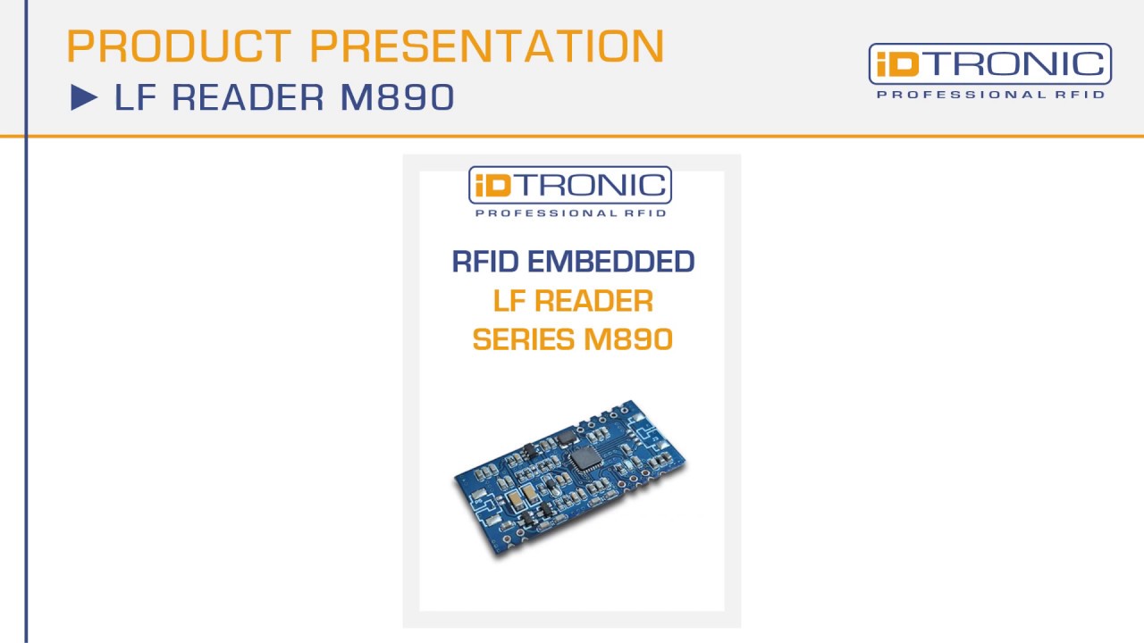 Product Presentation | RFID LF Module M890 | RFID Embedded Module - YouTube