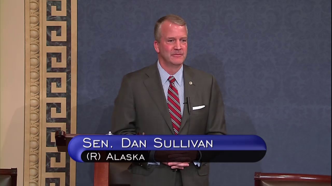 Sen. Dan Sullivan (R-AK) speaks on the Senate floor - July 18, 2017 ...