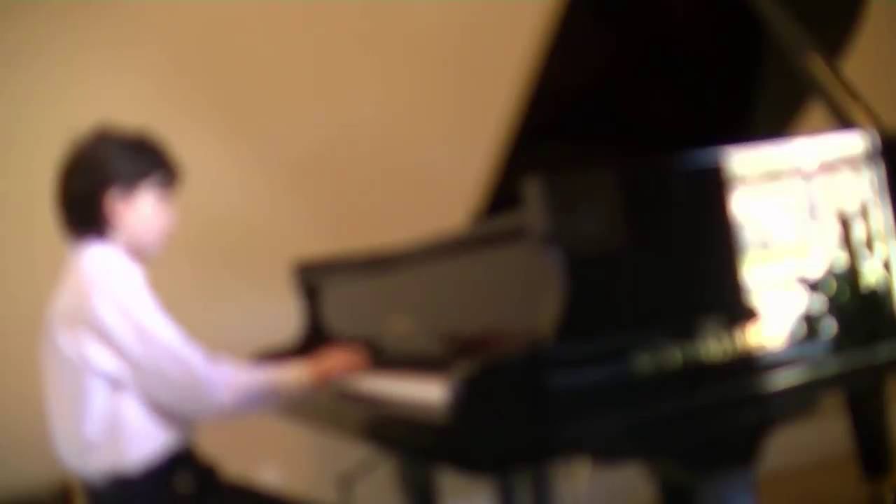 James Zachman playing an etude by Lemoine at JPG Piano Auditions ...