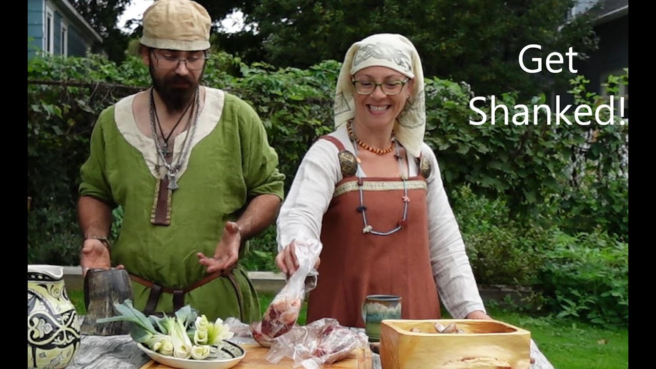 Shanks a lot! Braised Goat Shanks over the Fire - YouTube