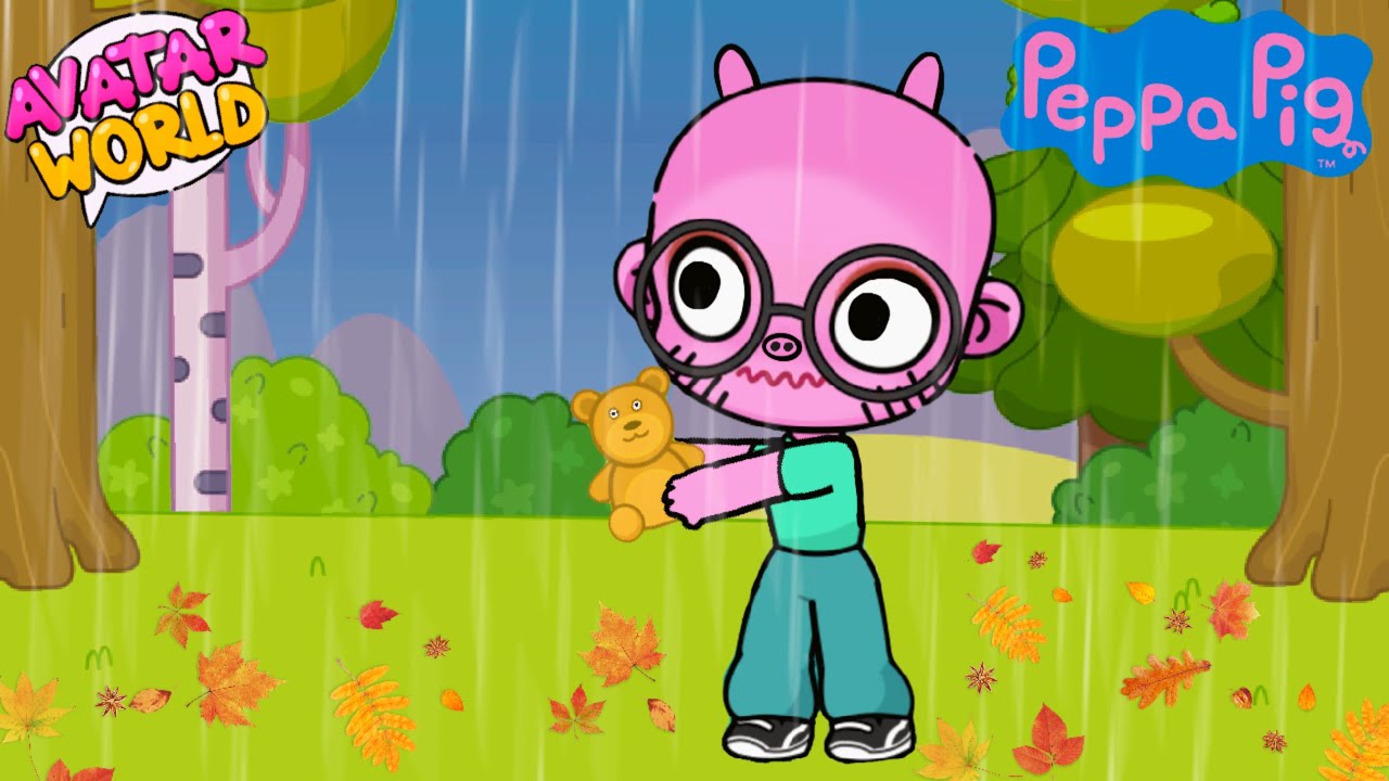 🐷Peppa Pig in Avatar World | 🍂Thunderstorm ⛈️ | Avatar World 🌍 - YouTube